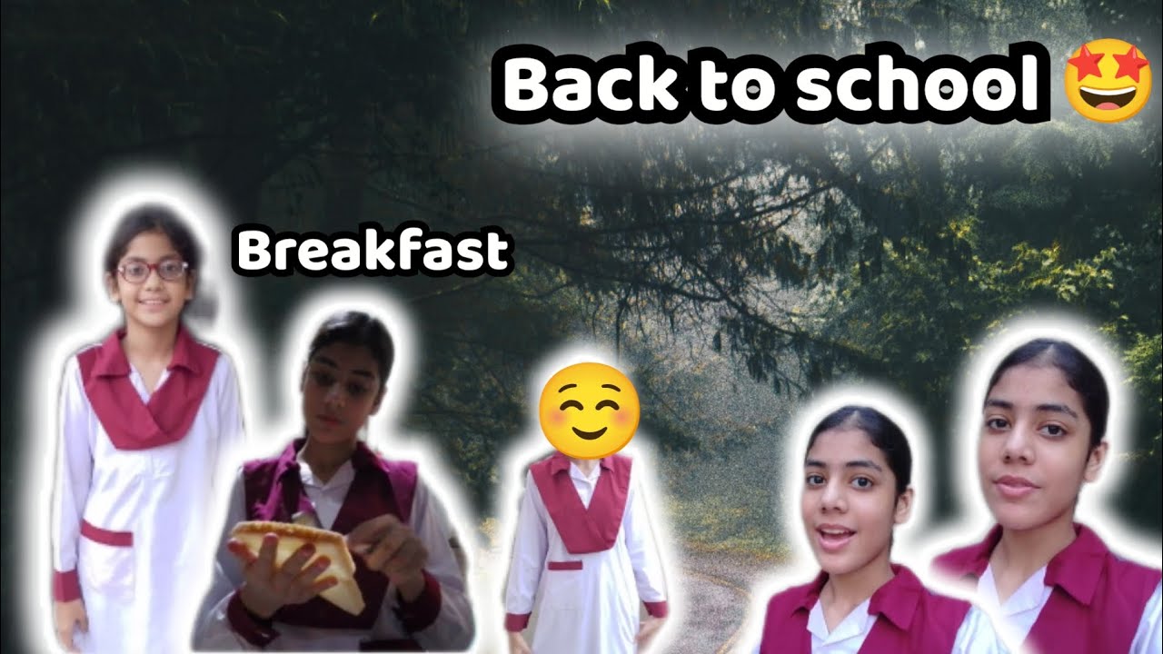 Back to school 🎒🏫 || First day of school after summer vacation 😁 - YouTube