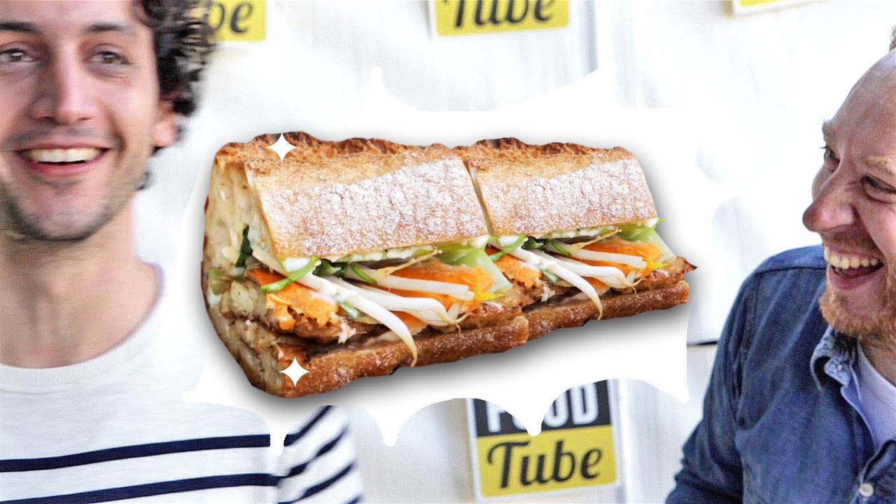Shrimp Banh Mi Sandwich with Food Busker @ Jamie Oliver's Big Feastival ...