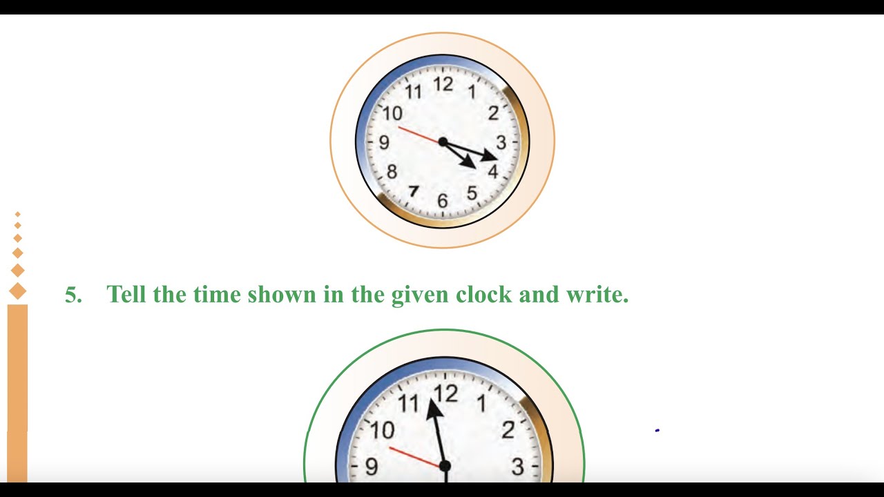 Class 4 PSEB Maths World (Maths book)- Time Chapter 6 (Part 3) - YouTube