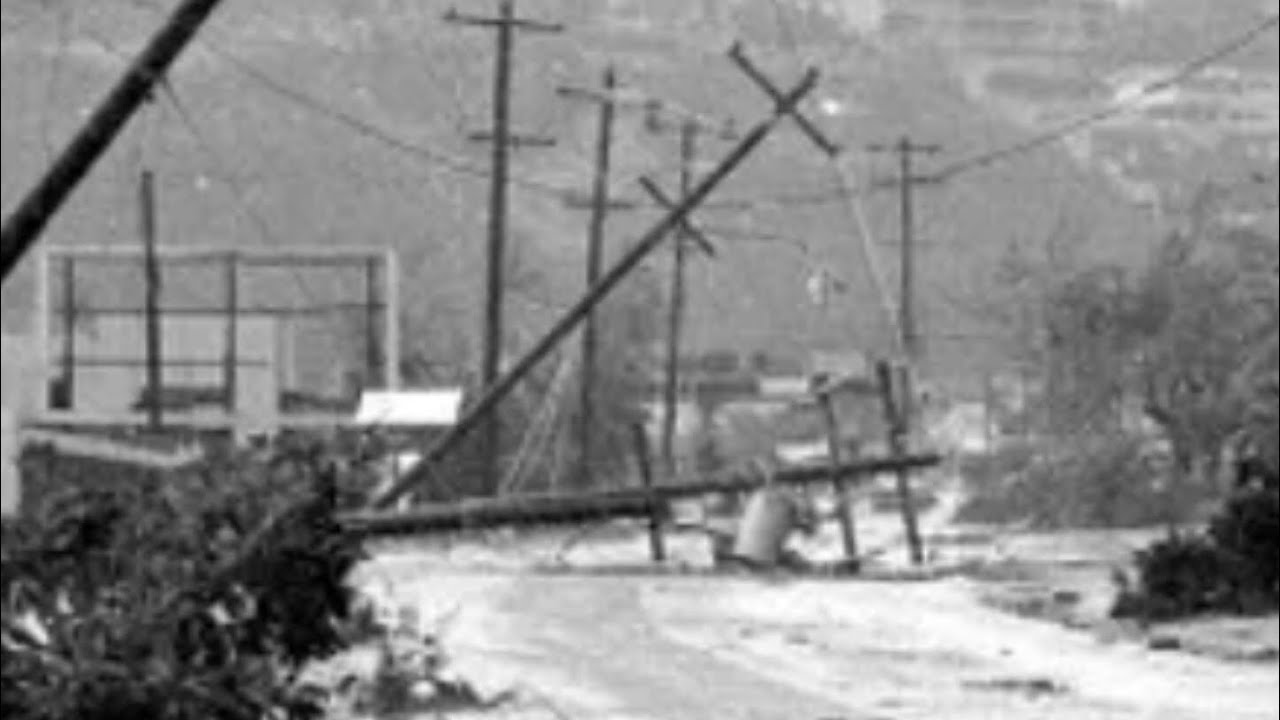 Hurricane Gilbert Damages Jamaica When The Wild Gilbert Hit Jamaica