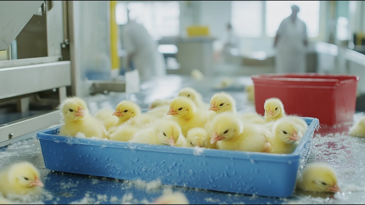 Incredible Broiler Chicken Farming - Poultry Farm. Advanced Modern ...