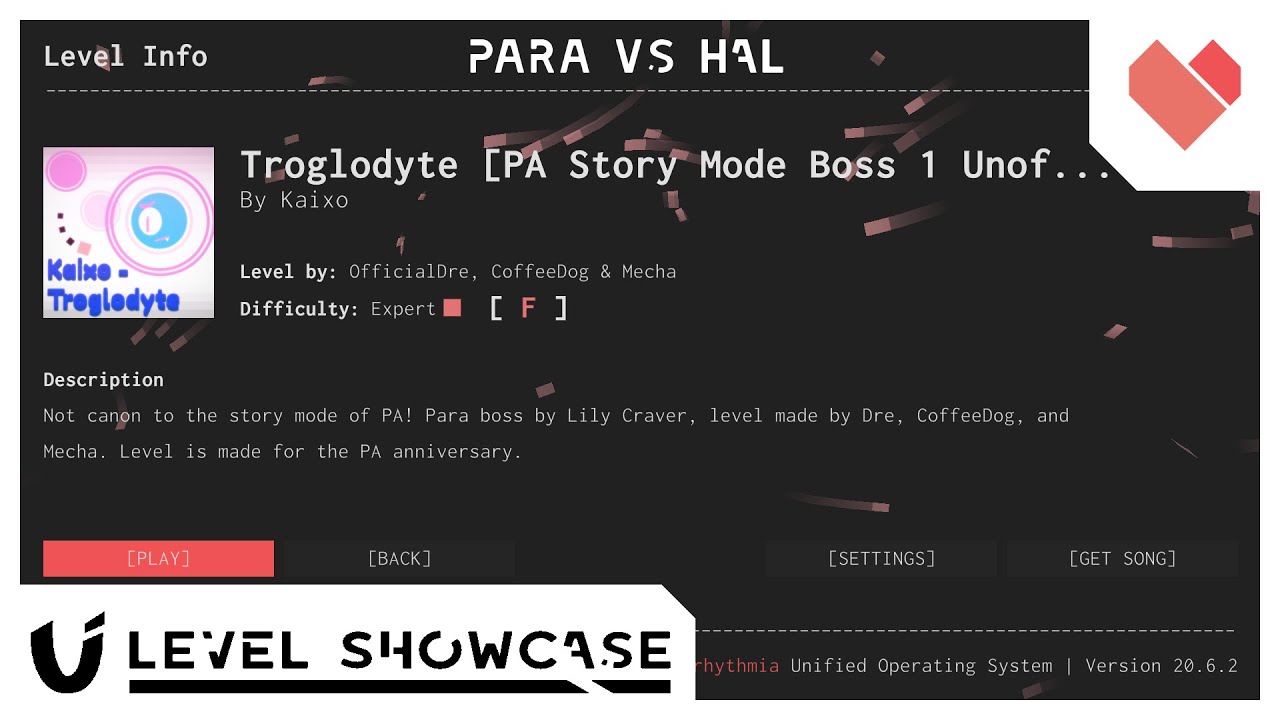 Para Vs Hal! (Project Arrhythmia - Troglodyte) - YouTube