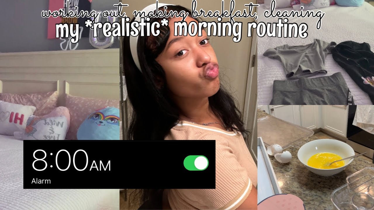 SUMMER REALISTIC MORNING ROUTINE 2023 - YouTube