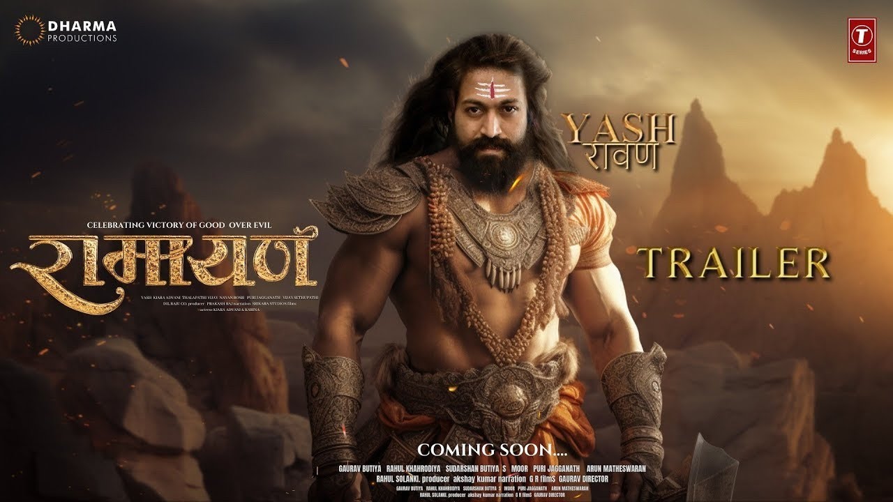 Ramayan Official Trailer Ranbir Kapoor , Sanjay Dutt #Shorts - YouTube