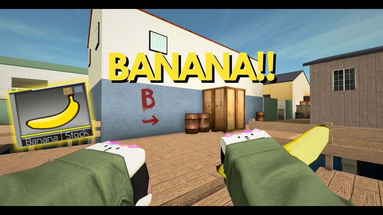 COUNTER BLOX BANANA GAMEPLAY... - YouTube