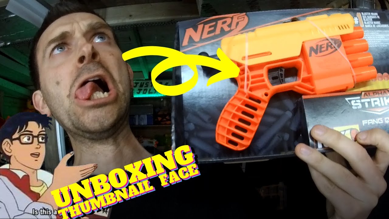 Nerf Alphastrike Fang QS-4 Unboxing and Internals Live - the Nerf Fang ...