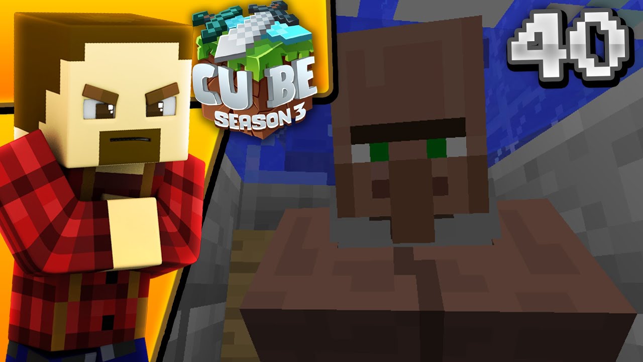 AMAZING VILLAGER FARM!! | Minecraft Cube Civil War #40 - YouTube