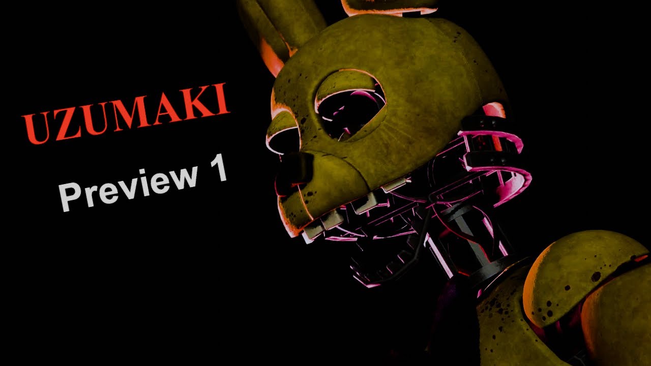 [fnaf Sfm] Uzumaki Machine Girl Preview 1 Youtube