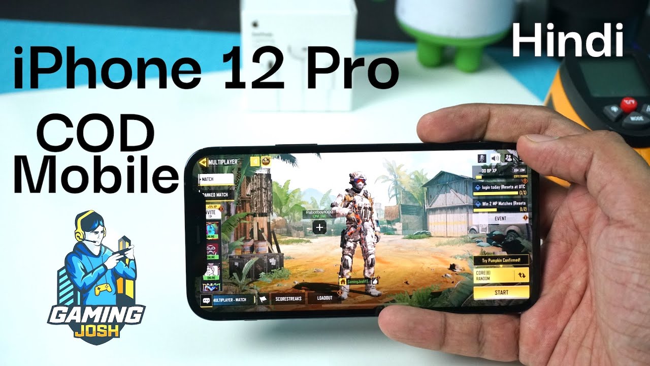 iPhone 12 Pro COD Mobile Gameplay Multiplayer + Battle Royale | Gaming ...