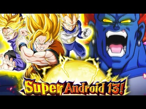 SUPER ANDROID 13! STORY EVENT - DBZ DOKKAN BATTLE - YouTube