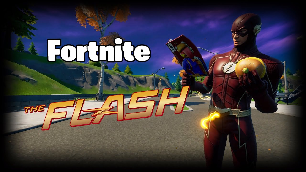 Fortnite - Jogando Com a Nova Skin Do Flash - YouTube