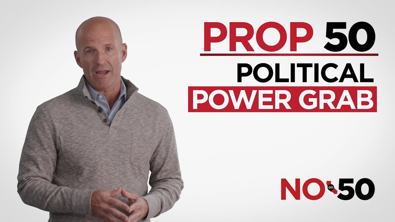 Vote No on Prop 50 - YouTube