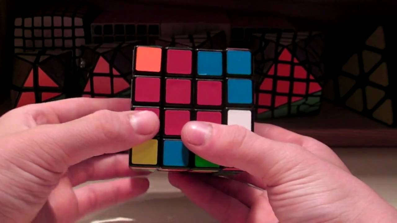 How To Solve The Rubik s Cube 4x4x4 Yau Method YouTube