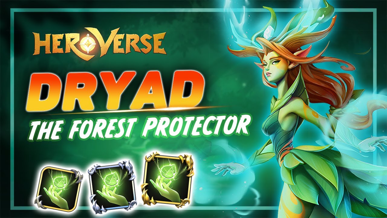 DRYAD - The Forest Protector | HEROVERSE | Hero Spotlight #2 - YouTube