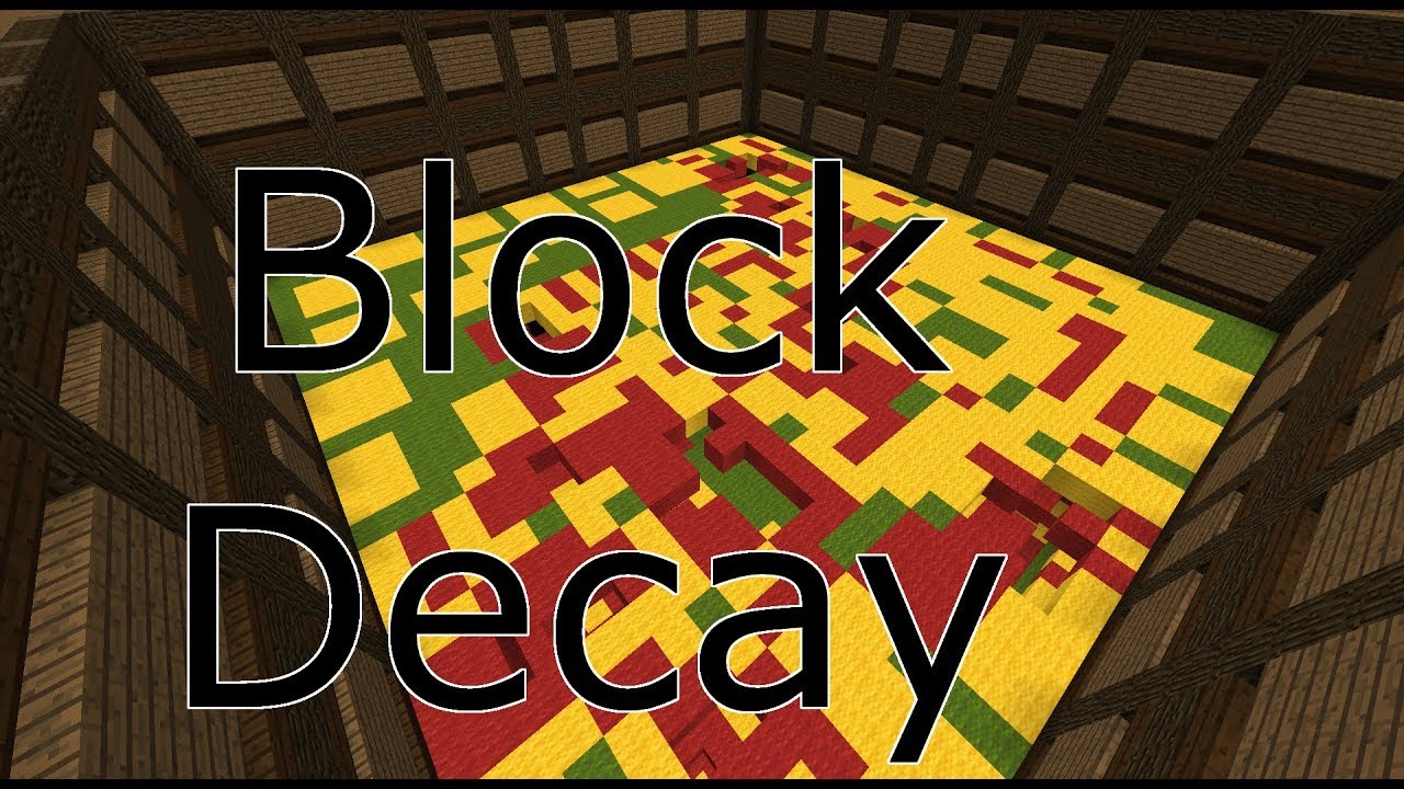 Block Decay | Slow Mo - Minecraft: Map Making - YouTube