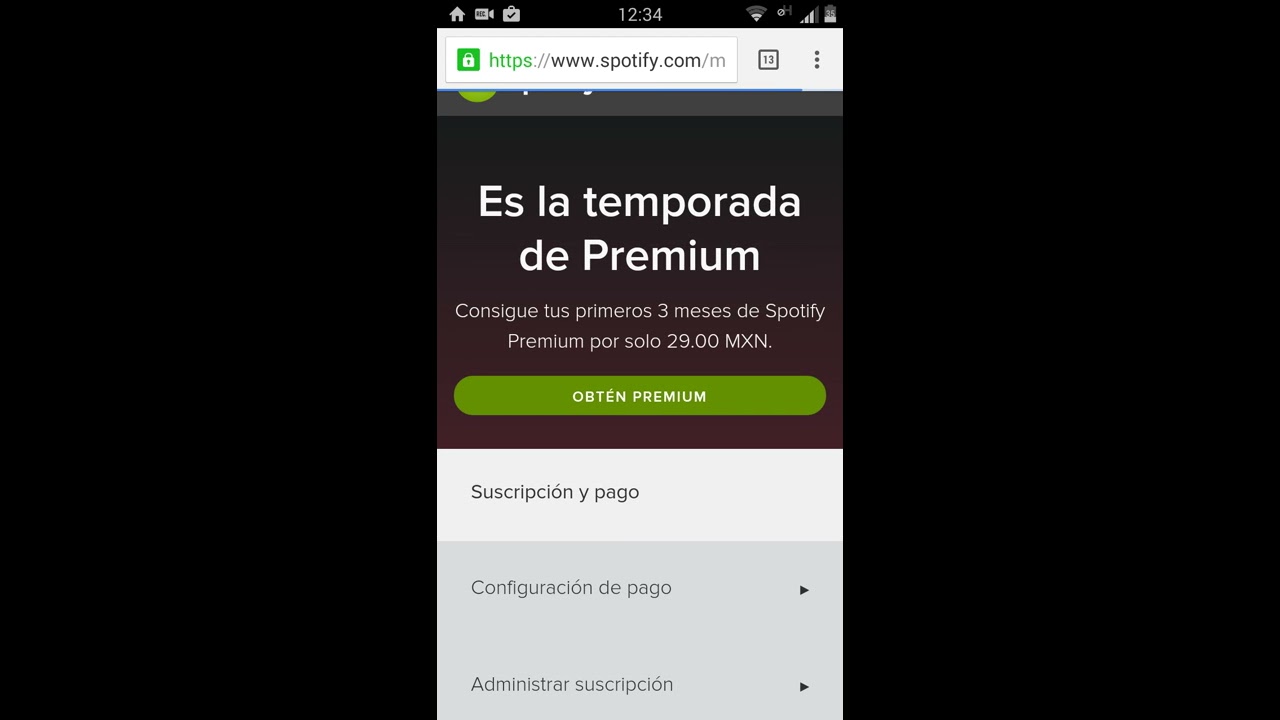 Cuentas spotify premium 3 meses 2014 2015 - YouTube