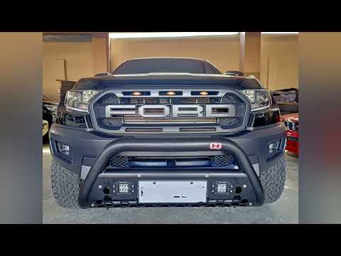 INSTALLATION OF HAMER NUDGE BAR ON THIS FORD RAPTOR