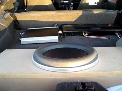 12" JL Audio W7 #2 Window Flex - YouTube