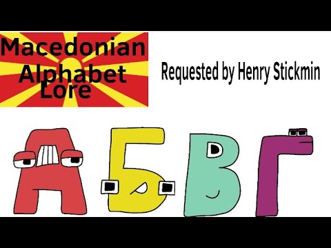 Macedonian Alphabet Lore - YouTube