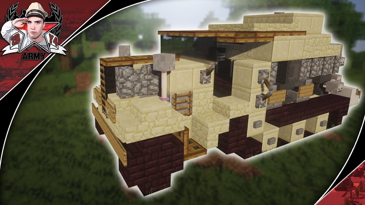 Minecraft: WW2 Feuerleitpanzerfahrzeug für V-2 Raketen | V-2 Rocket ...