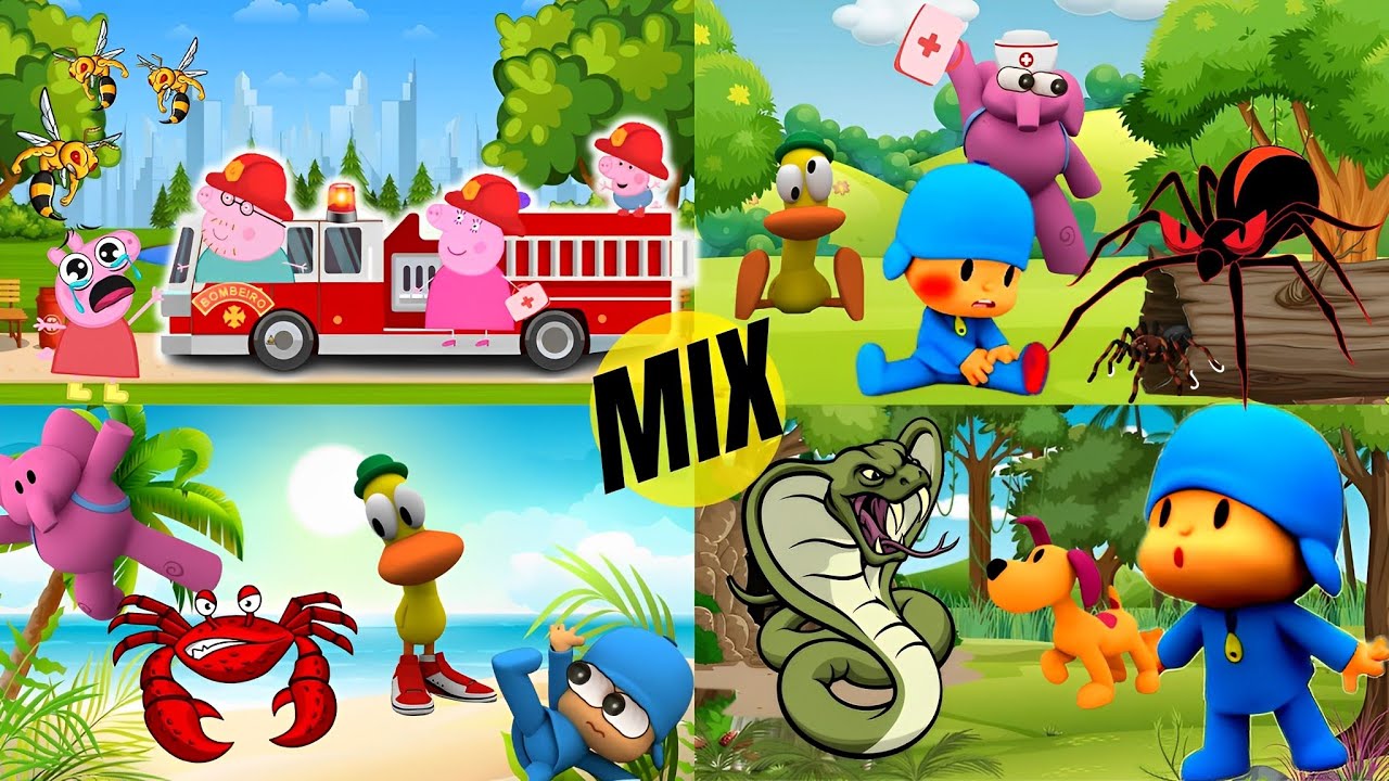 Mix e As Suas Aventuras! | Cartoons Videos / Nursery Rhymes & Kids ...