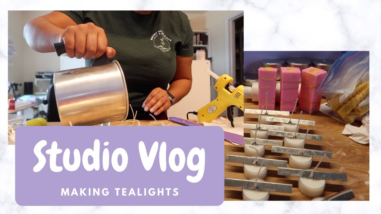 Making Tea Light Sample Packs - YouTube