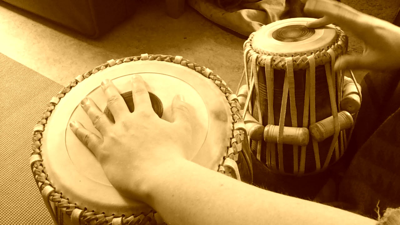 Beginner tabla practice. - YouTube