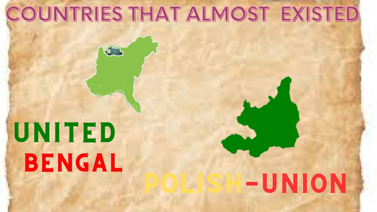 Countries that NEARLY existed - YouTube