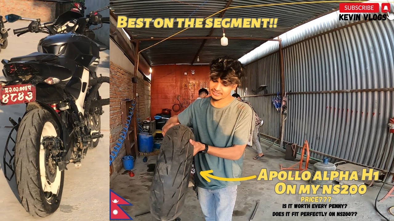 APOLLO ALPHA H1 on MY NS200!! BEST ON THE SEGMENT ?? Does it fit ...