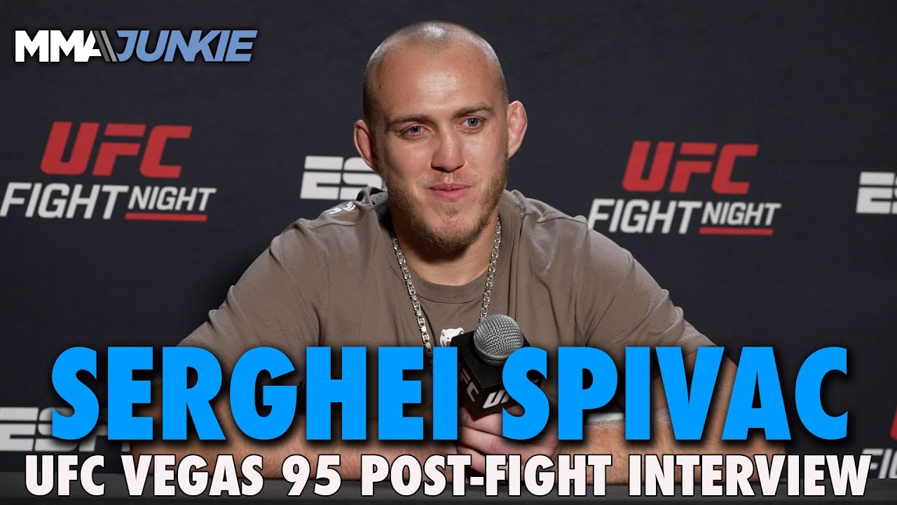 UFC on ESPN 61 results: Serghei Spivac surprises Marcin Tybura with ...