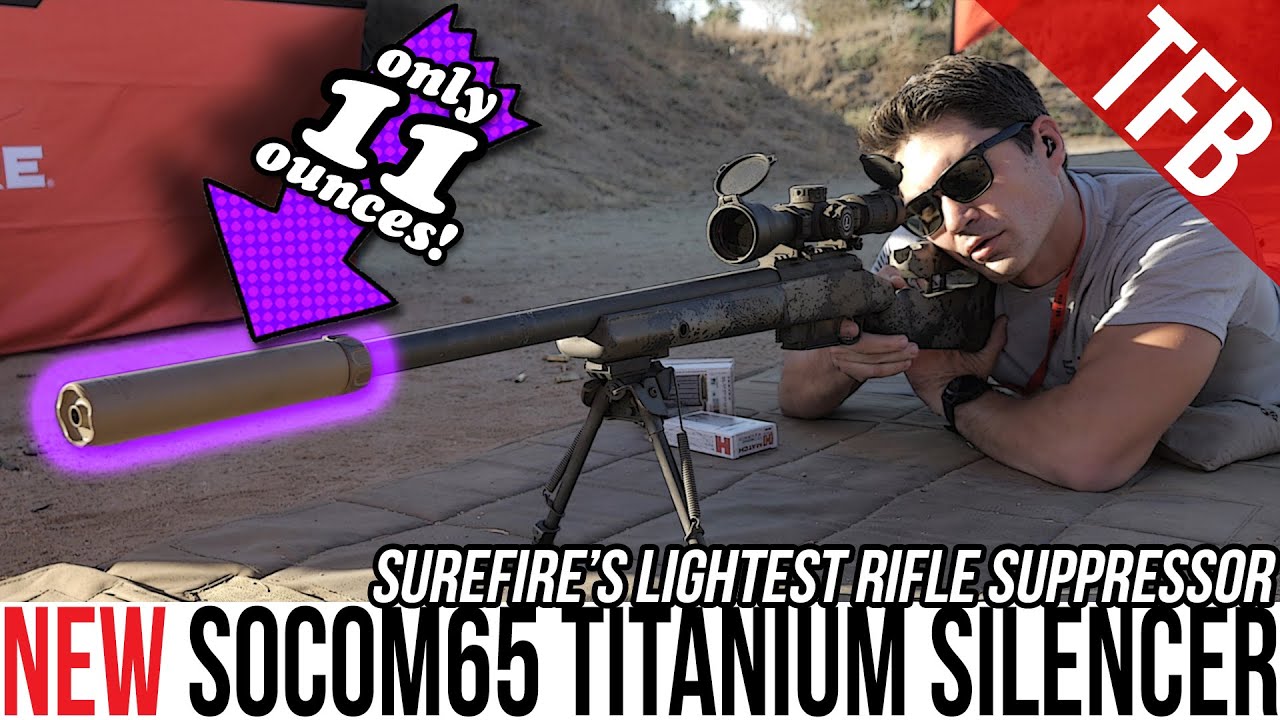 Surefire's Newest, Lightest Rifle Can Ever: The SOCOM 65-Ti - YouTube