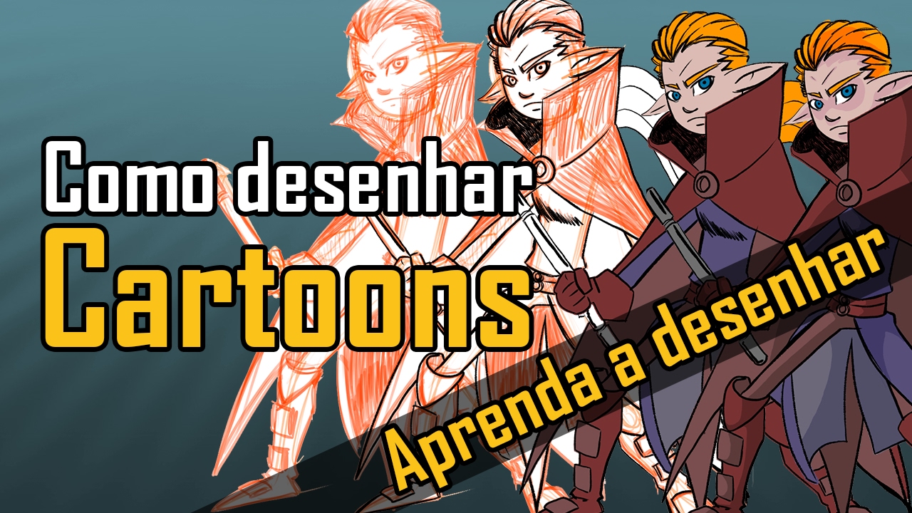 Como desenhar cartoons - Aprenda a Desenhar qualquer coisa! - YouTube