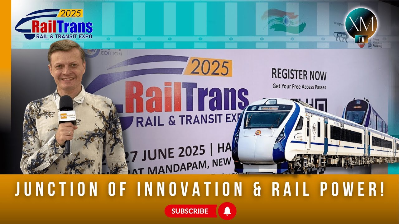 Rail Trans Expo 2025| Powering India's Railway Evolution at Pragati ...