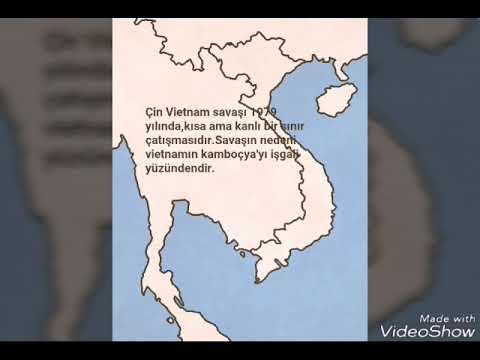 Çin-Vietnam Savaşı (1979) Harita
