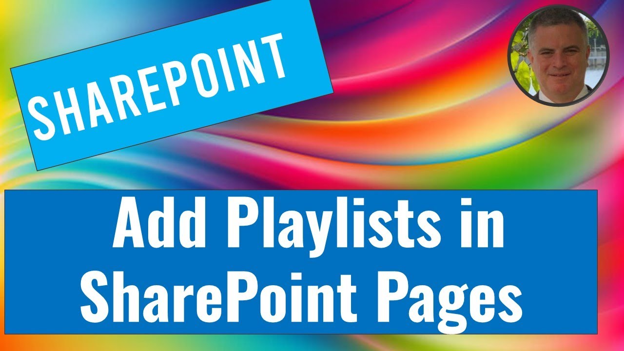 Playlists in SharePoint Pages section Layouts - YouTube