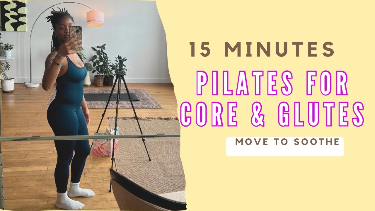 15 min Pilates Glute & Core Focus | Beginner Friendly - YouTube