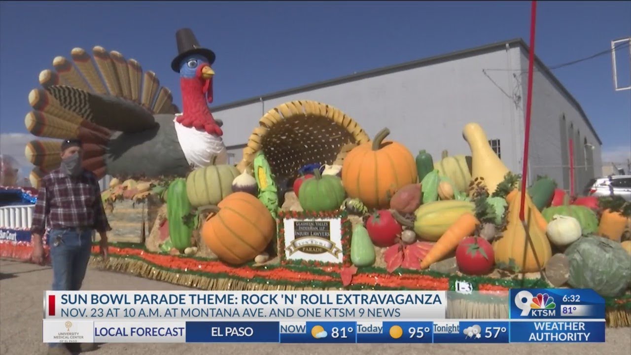 Sun Bowl 2023 parade theme and grand marshal announced - YouTube
