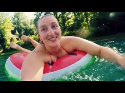 Testing Primark £5 giant watermelon pool float - Fun backflip fail to finish the day