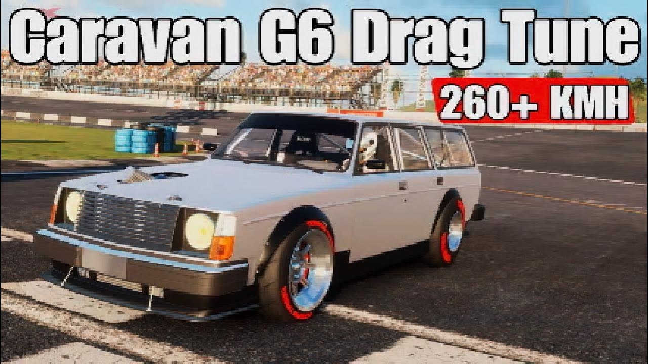 Caravan G6 Drag Tune | 260+ KMH | CarX Drift Racing Online - YouTube