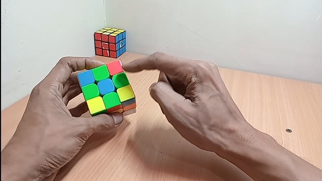 ATAP BIRU LANTAI HIJAU pemula rubix 3X3 yang sudah bisa dan hafal rumus ...