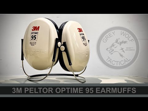3M PELTOR OPTIME 95 EARMUFFS - H6B/V - behind the ear - Helmet friendly ...