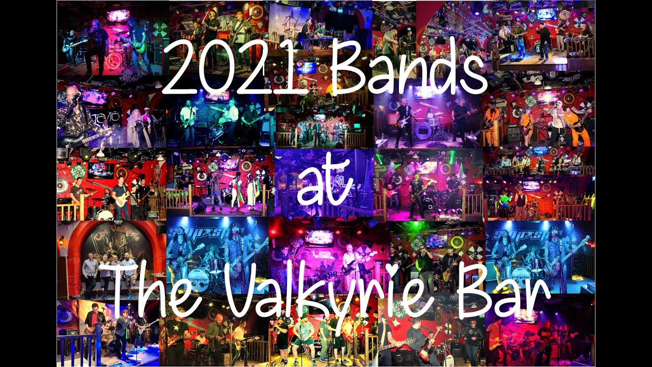 2021 Bands at The Valkyrie Bar, Evesham - YouTube