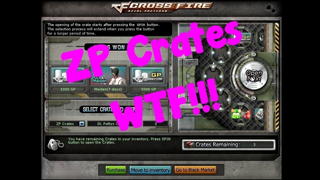Crossfire - ZP Crates - YouTube