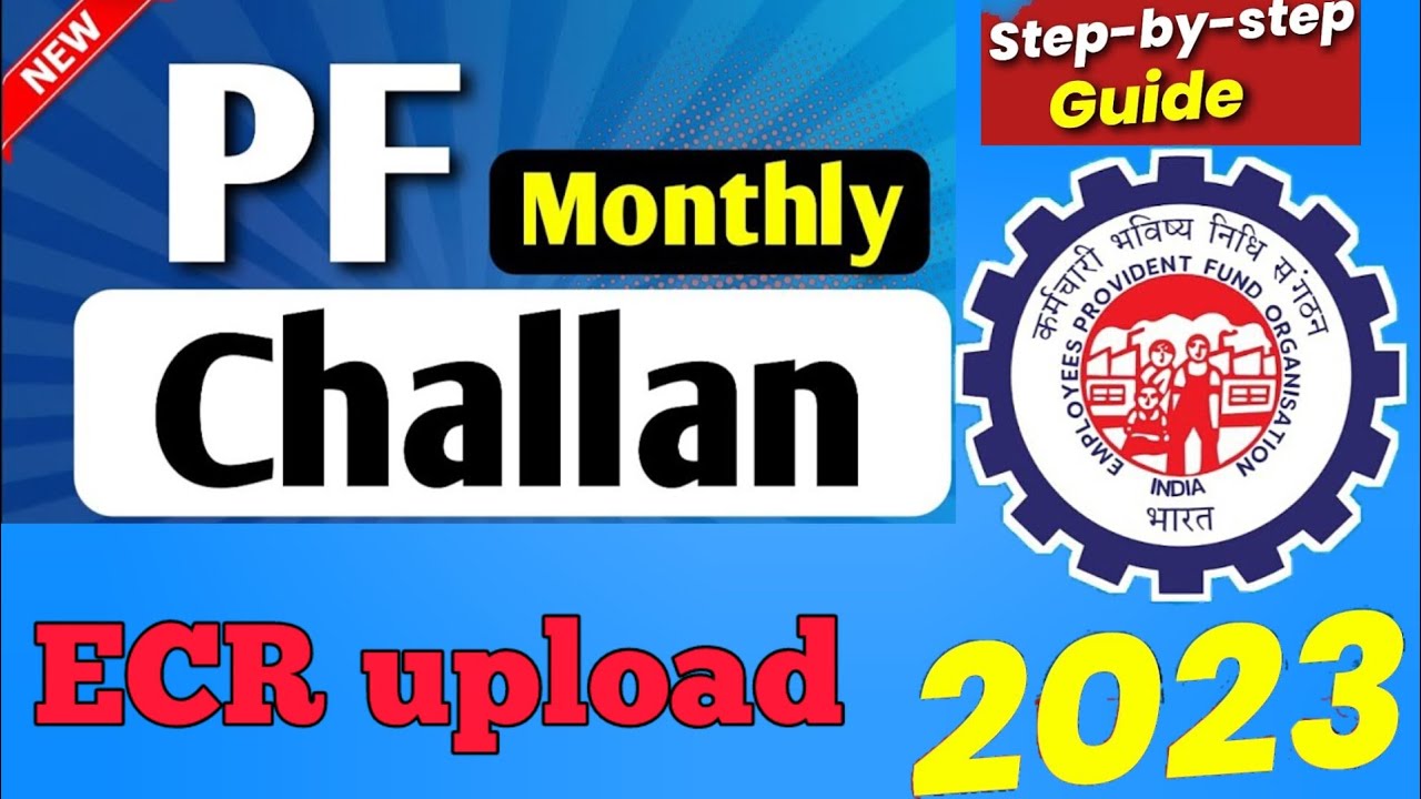 PF challan kaise banaye 2023 | EPF challan generate kaise kare | pf ...
