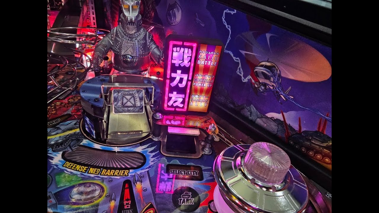 Stern - Godzilla: Tokyo Neon Sign Mod by Stumblor - YouTube