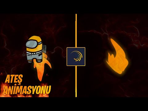 AlightMotion İle Ateş Animasyonu Yapımı / Fire Animatin İn AlightMotion