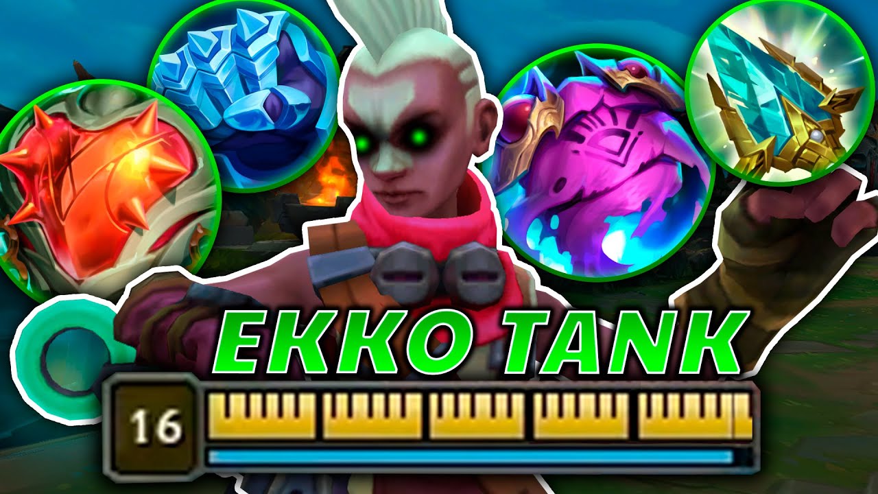 😱¡HAGO LLORAR a ESTE *MAIN YASUO* con la NUEVA BUILD de *EKKO TANKE ...