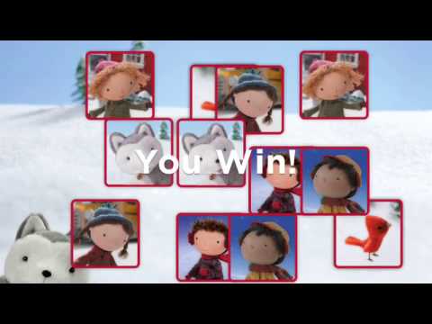 Jingle All the Way Book App Games Husky