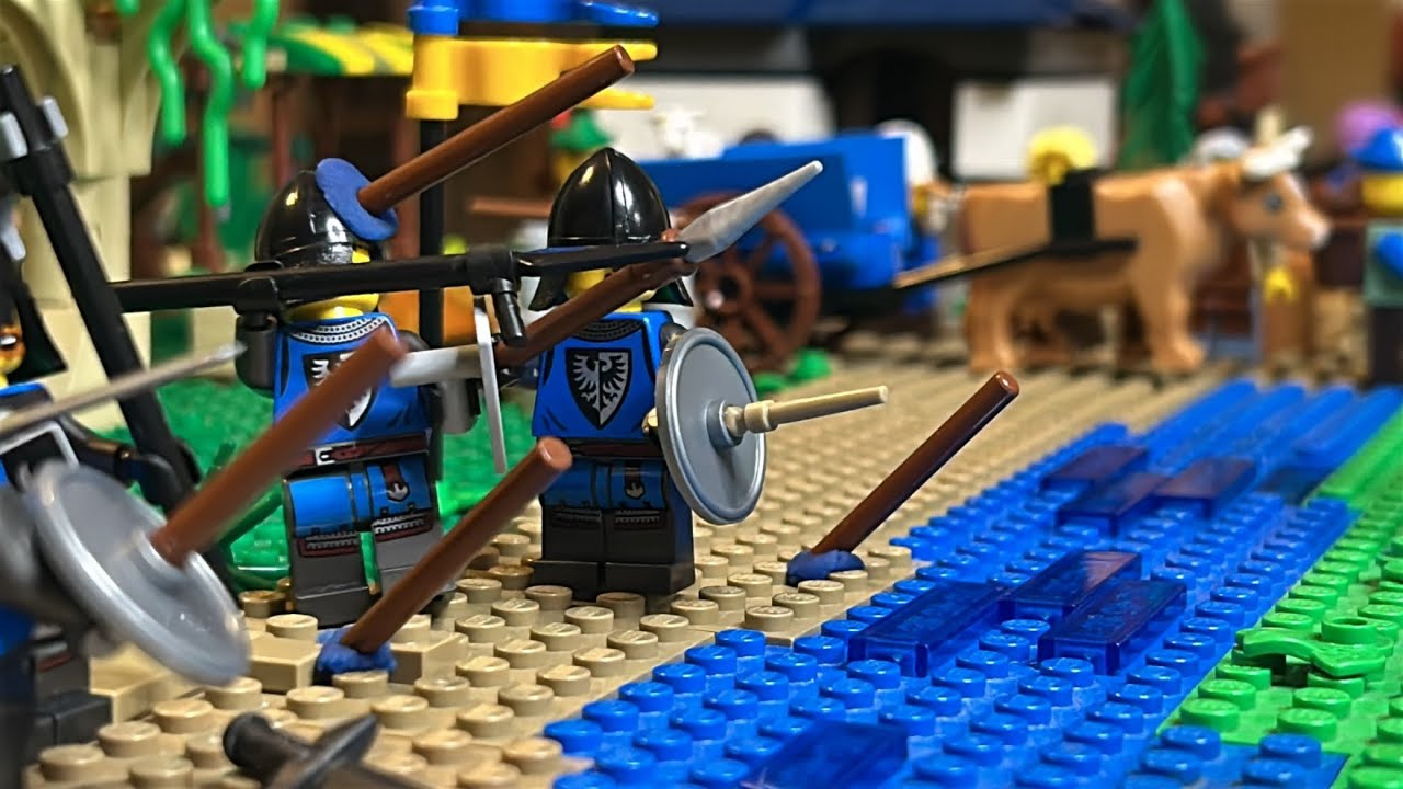 LEGO Medieval Battle Gauntlet Lion Knights JRT Productions ⚔️🏹🛡️ - YouTube