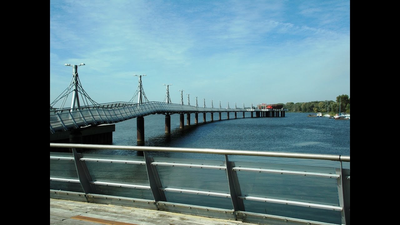 River Pier in Płock - Molo w Płocku - YouTube